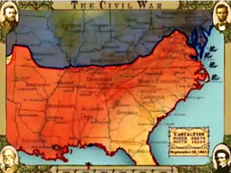 The American Civil War In 4 Minutes